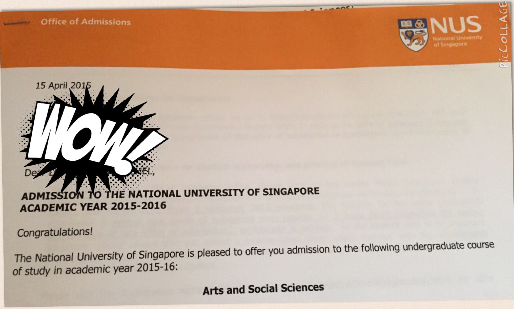 From (S)ubpasses and (U)ngradeds in JC1 to a Place in NUS